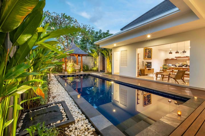 Arts Biyu Villa 2 Bedroom Private Pool Kuta - 登帕薩
