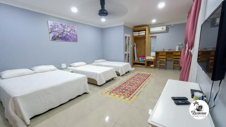 Riverview Homestay Perlis (sunset room) - Guesthouses for Rent in ...