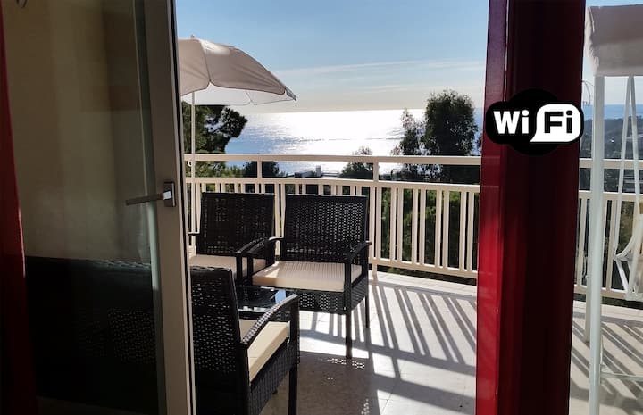 Bel Apt Spacieux Avec Vue Sur Mer, Plage S'agaro - Sant Feliu de Guíxols