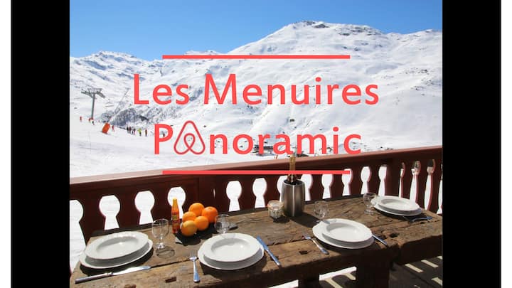Les Menuires Panoramic 2 Bedroom Home - Saint-Martin-de-Belleville