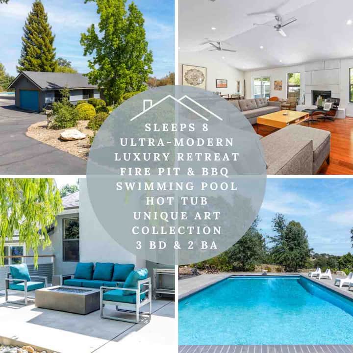 Poolside Paradise+views+wineries+spa+game Room - Austin Hope Winery, Paso Robles