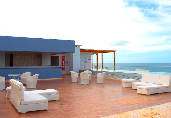 Apartamento De Lujo Frente Al Mar Parqueo Gratis - Cartagena, Colombia