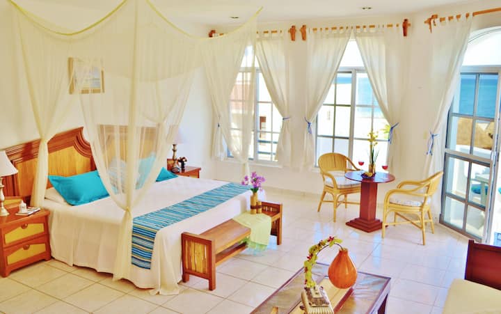 Suite With A Partial Ocean View! - Corales A 1br - Puerto Morelos