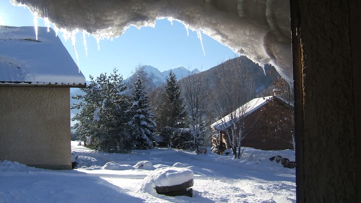 Maison Spacieuse Et Calme - Montgenèvre