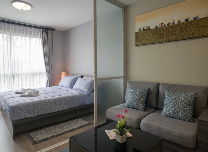 New Studio. Dping Condo . Festival Mall Close By - Chiang Mai