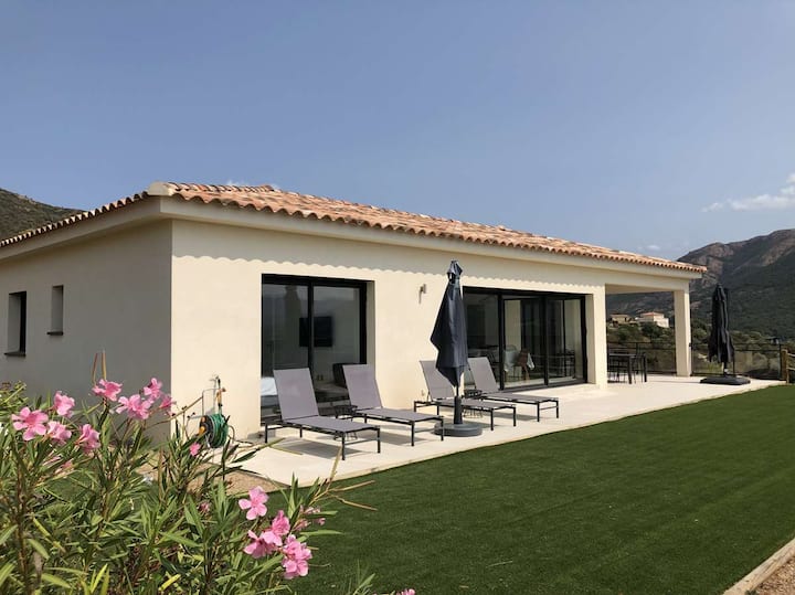 Villa Moderne Vue Golfe De Sagone Proche Plage - Cargèse