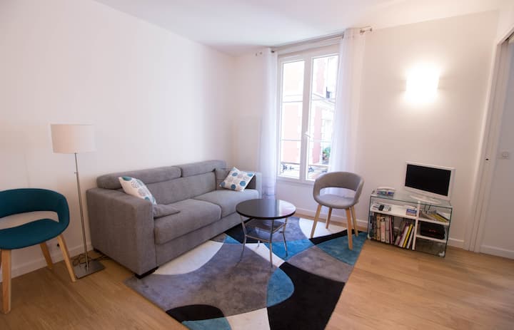 Appartement Cosy Et Lumineux, Proche Sacré Coeur - Paris