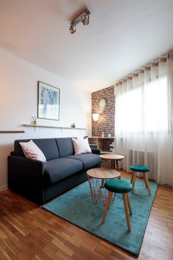 Appart' Hugo : Très Beau Studio Proche Paris - Ivry-sur-Seine