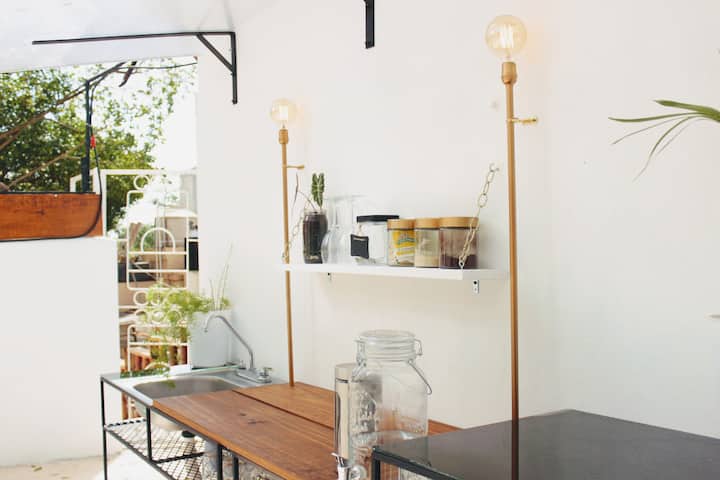 R5 Chic Room[rooftop+relaxing]5min Beach - Playa del Carmen