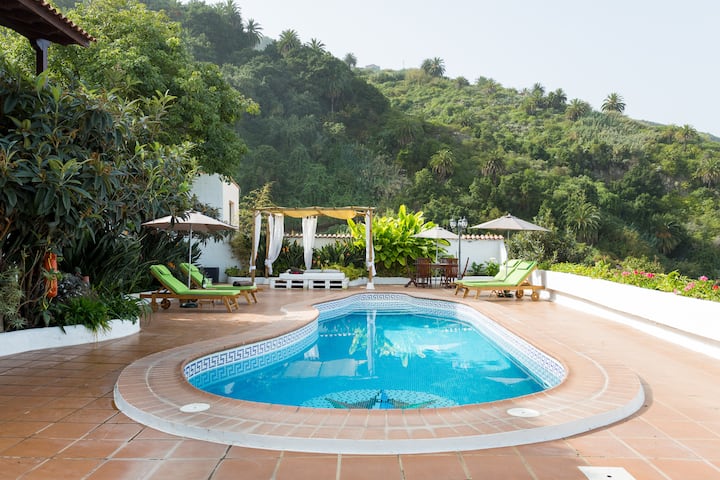 El Canario, Piscine Chauffée, Bbq, Jardin, Wifi - Icod de los Vinos