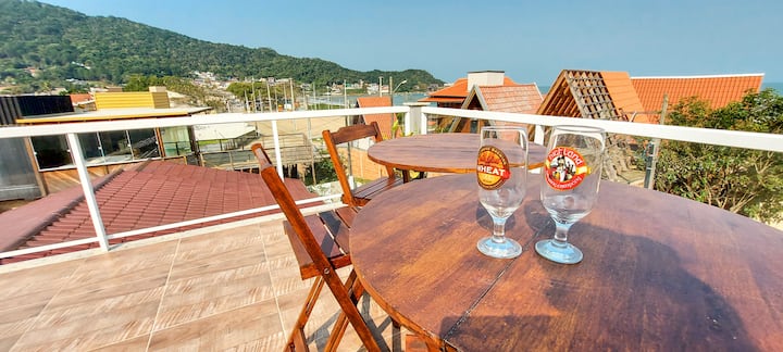 Al02 Sobrado P/ Ate 12p Com 2 Ar, Vista P Mar - Navegantes