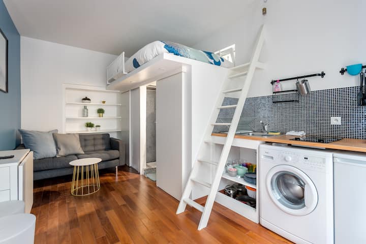 Eiffel Tower - Cosy Studio In Paris - Paryż