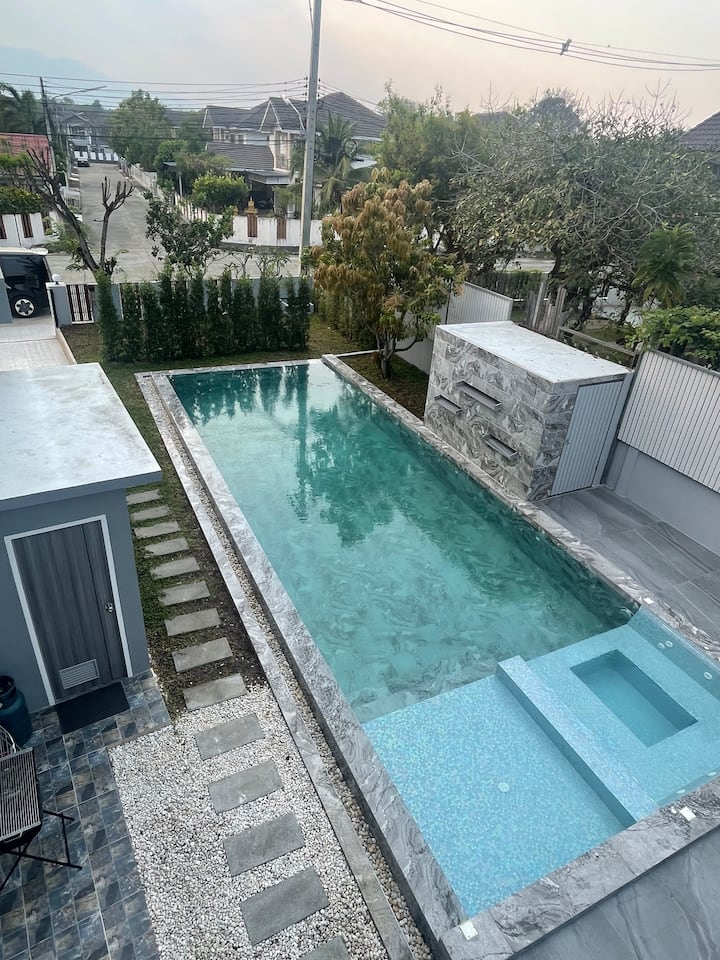 Monthly Rent. 5 Br Large Pool-lakeside. - Chiang Mai