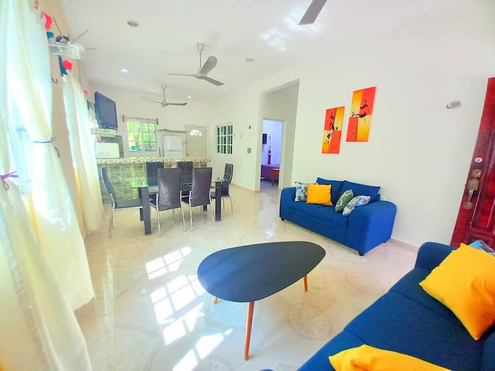 Casa Candy Cerca Del Centro Y De La Playa - Isla Holbox