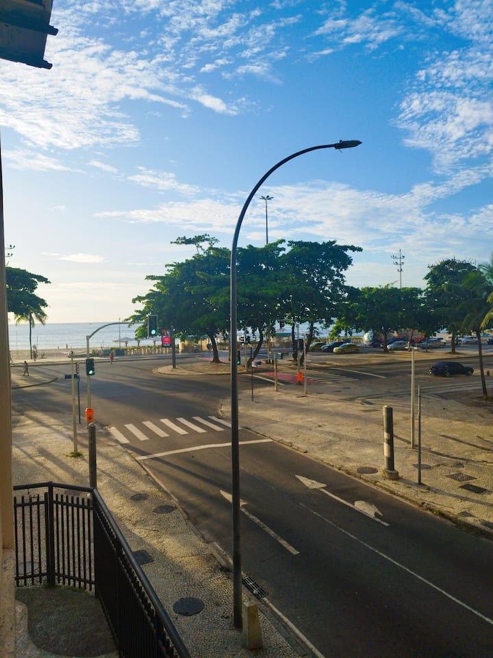 #204 - Maravilhoso Flat. Vista Lateral P/praia. - Rio de Janeiro