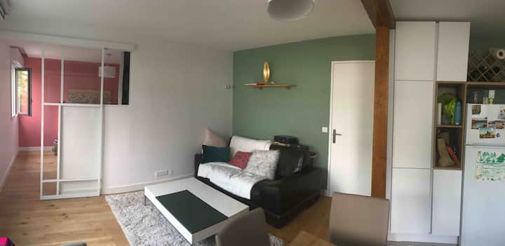 Vue Jardin 40m2  15 Min à Pied De Porte Versaille - Paris 13e Arrondissement