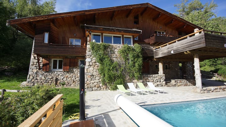 Le Grand Chalet Serre Chevalier 420 M2 18 Couchage - Serre Chevalier