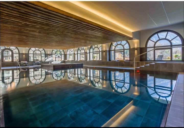 Lovely 3 Bedroom Apt, Pool, Gym, Jacuzzi & Sauna - Chamonix-Mont-Blanc