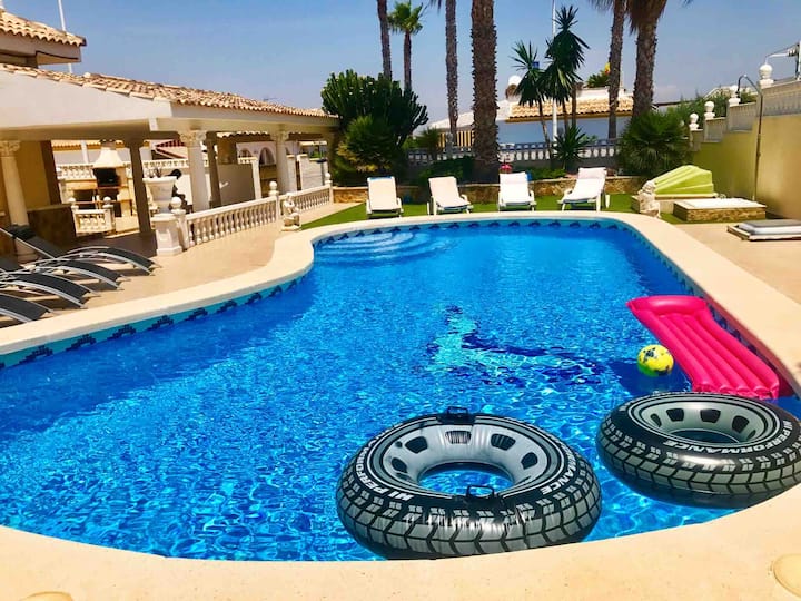 Villa Yanina By The Beach Piscina Climatizada - Santa Pola