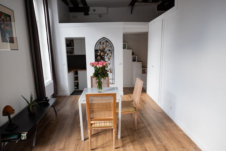 Exceptional View On Picasso Museum In The Marais - Paris