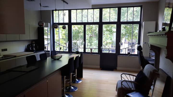 Duplex Spacieux Et Lumineux Avec  Terrasses Et Bbq - Brüssel