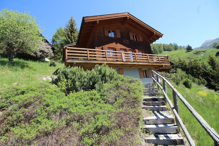 Chalet Antarès, Sauna Et Proximité Du Funiculaire - Zinal