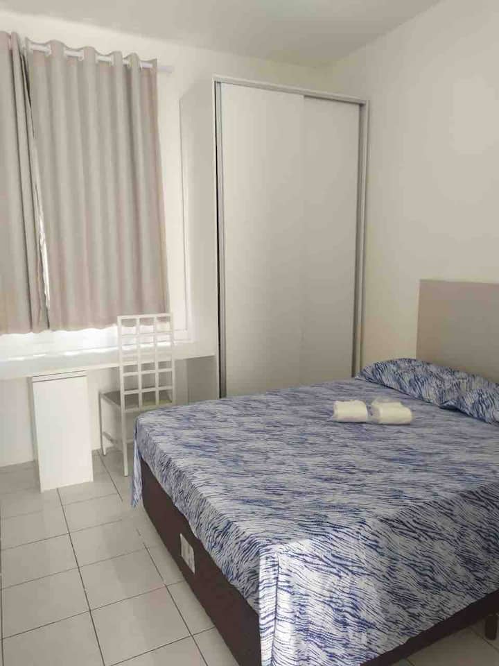 Quarto Studio Aconchegante Próximo à Praia (104) - Fortaleza