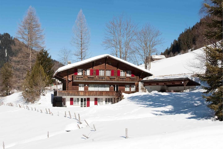 Chalet Raffinato E Spazioso Vicino A Gstaad - Lauenen