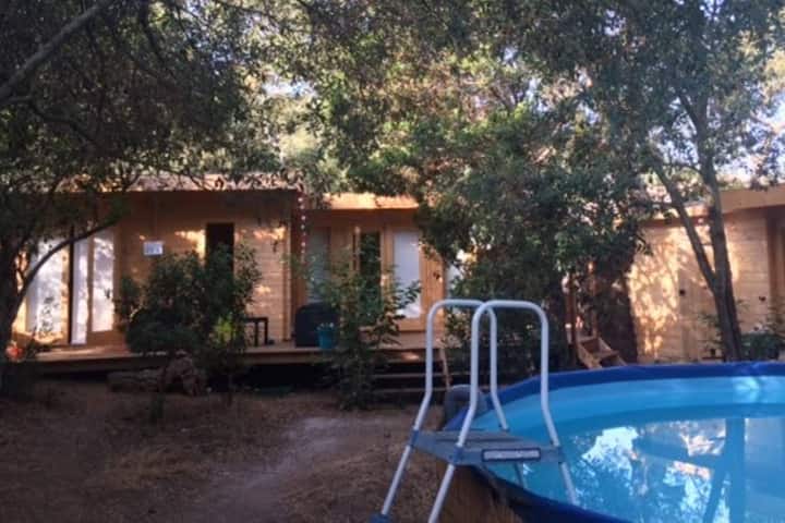 Chalet "Mistral" 2 P Pleine Nature, 700 M Mer - Zonza