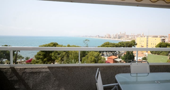 [180] Vue Totale Mer, 2 Cac - 2 Sdb, Terrasse S-0 - El Campello