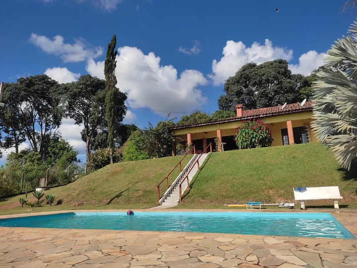 Linda Chácara, Com  Tranquilidade, Lugar Perfeito - Socorro