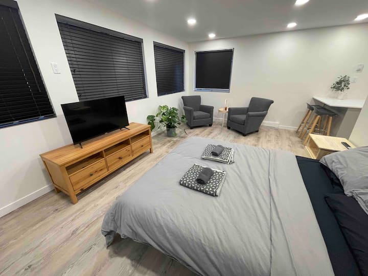 Private Studio W/ Parking, Kitchen & Bathroom - Vancouver