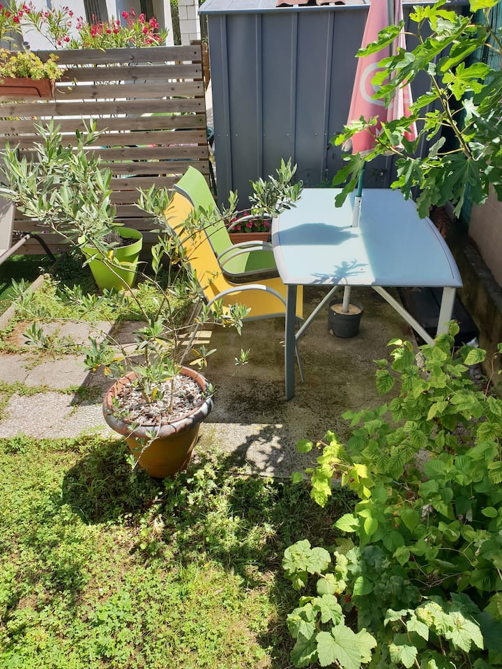 Studio Avec Jardin-grenoble 24/24h - Sassenage