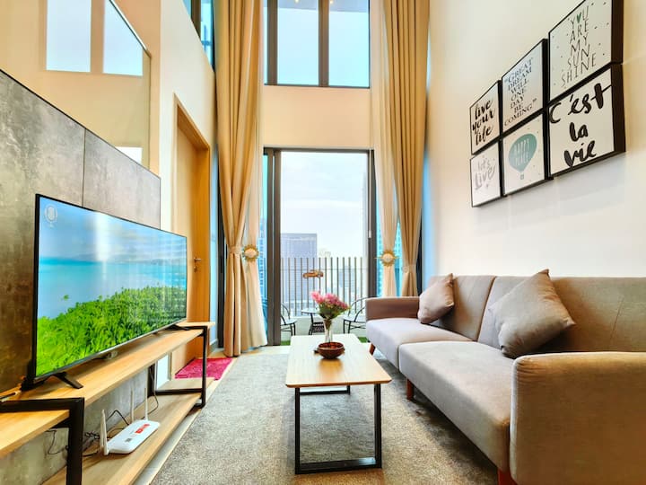 The Luxe Duplex Suite @ Klcc (2+1 Br) + Balcony - Kuala Lumpur