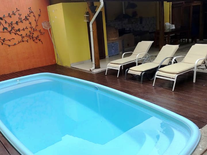 Casa Ilhabela Piscina8 Hóspedes
Ar, Aceitamos Pets - Ilhabela