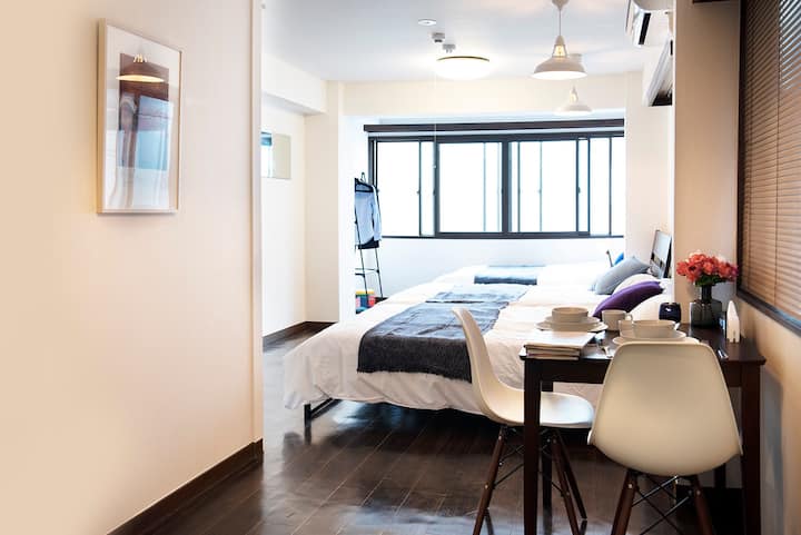 ③2station To Shinjuku. 3 Double Beds. Specious 45㎡ - Tokyo