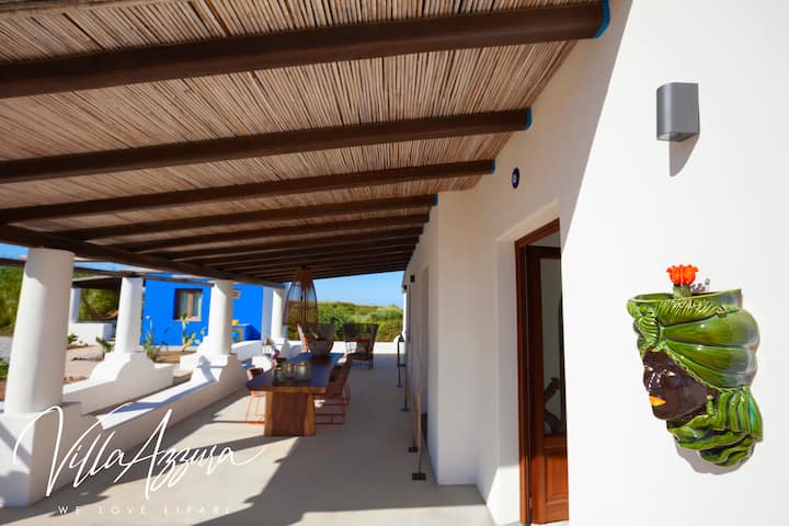Magnifique Villa Azzurra/charme Et Design 8 Pers. - Lipari