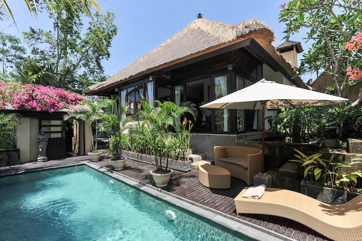 Niché Dans Les Rizières Luxuriantes D'ubud - Ubud