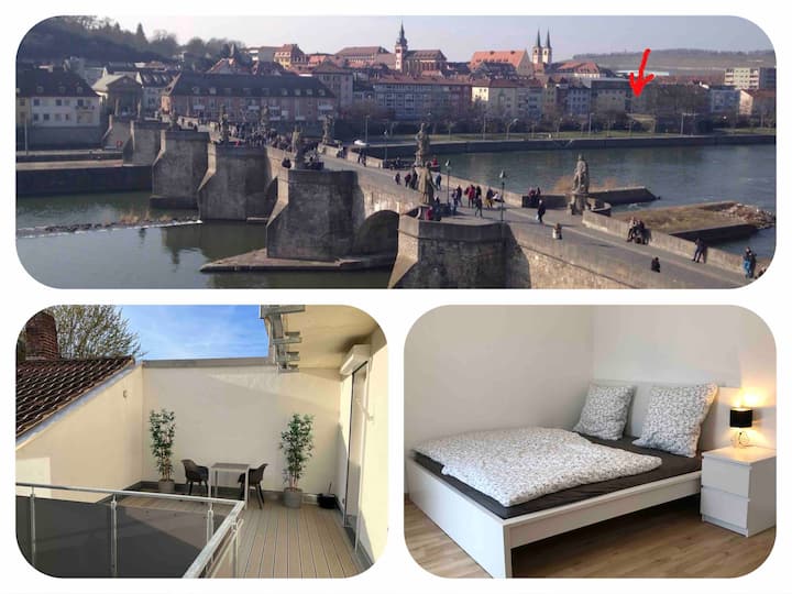 Traumwohnung Im Herzen Von Würzburg Mit Balkon - 烏茲堡