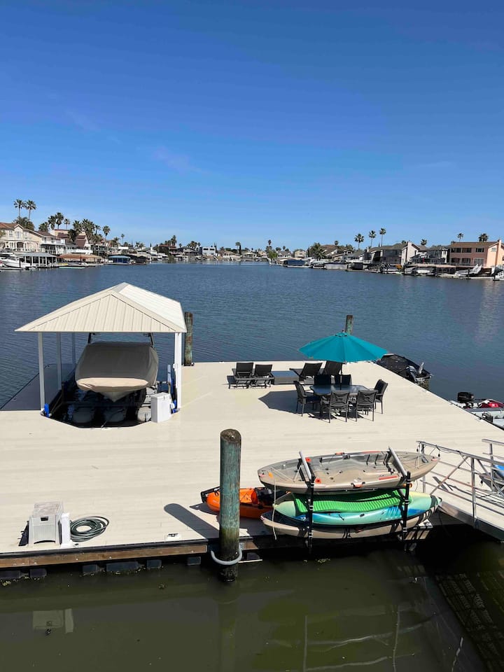 Delta Waterfront · Huge Private Dock · Fish & Boat - Discovery Bay, CA