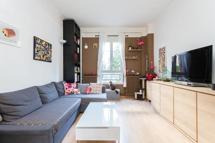 Petite Chambre Privée Dans Appartement Calme - Courbevoie