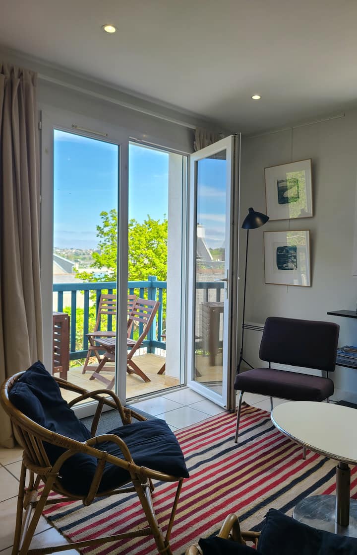Villa Vue Mer Panoramique-200m De La Plage - Plage de Morgat
