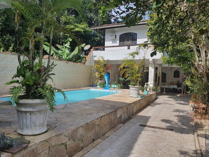 Casa Vista Linda Alugo Com Pisc. - Bertioga