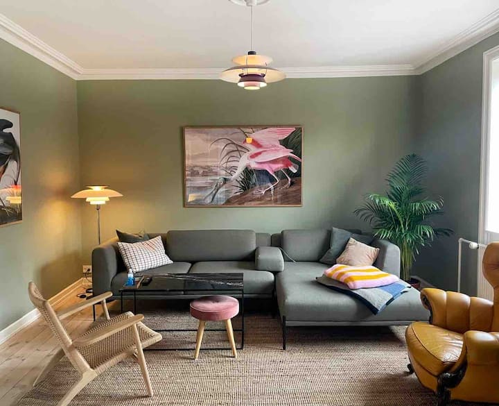 Stylish Penthouse With 2 Balconies In Vesterbro - Copenhague