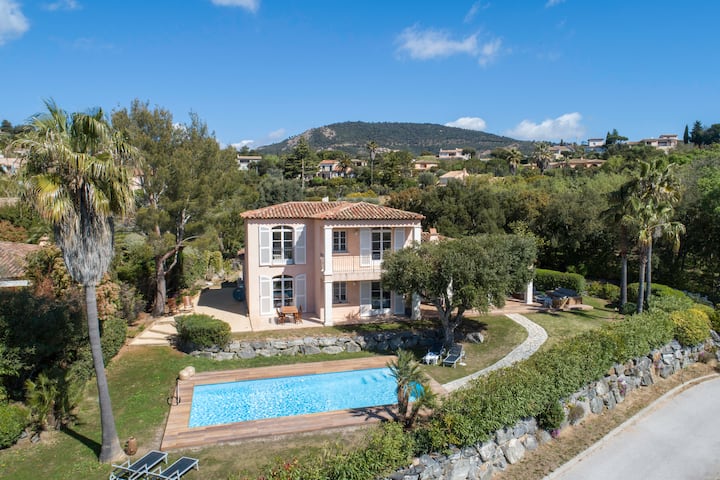 Modern Villa W Private Beach & 24/7 Security Guard - Grimaud