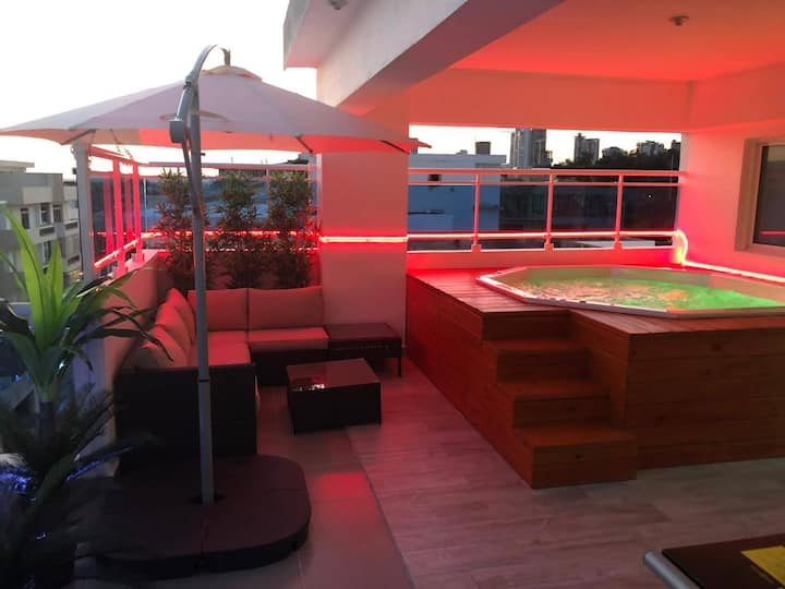 Jacuzzi Privado Con Agua Caliente, Billar Y Bar - Saint-Domingue (République Dominicaine)