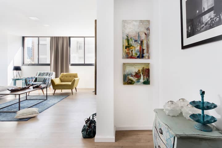 Stylish Spacious 3br Apartment 5min From The Beach - Tel Aviv-Jaffa