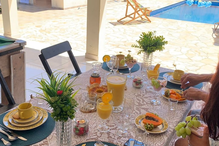 Casa De Campo Com Piscina E áRea Churrasco! - Suzano