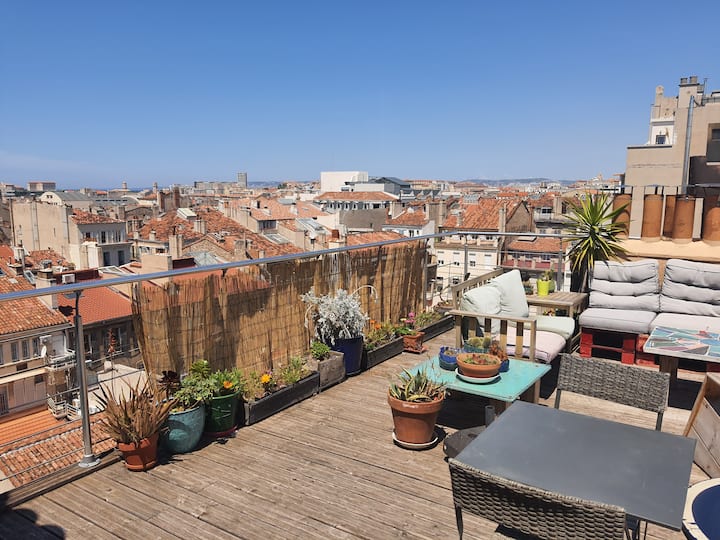 L'appart Loft Terrasse De Louis - Marsiglia