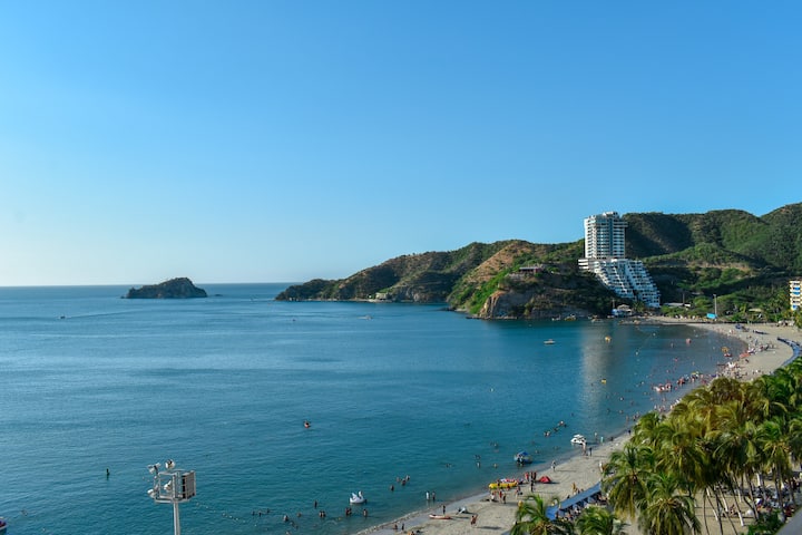 Spacious And Quaint Penthouse With Oceanview - Santa Marta